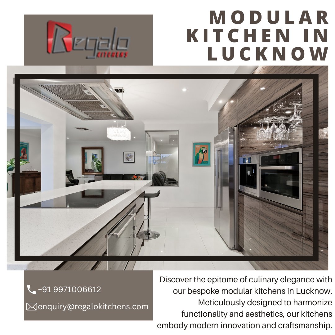 Modular Kitchen In Lucknow - Regalokitchens2915 - Medium