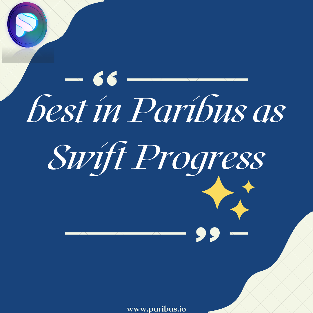 PARIBUS AND SWIFT FINANCE. Paribus and SWIFT PROGRESS are two… | by ...