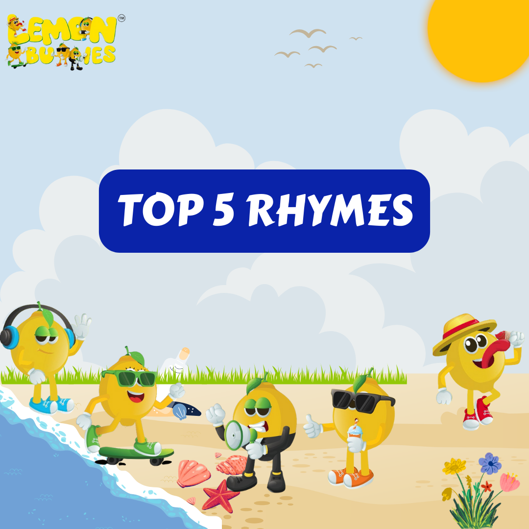 Top 5 Rhymes | Nursery Rhymes Collection | Lemon Buddies - lemon ...