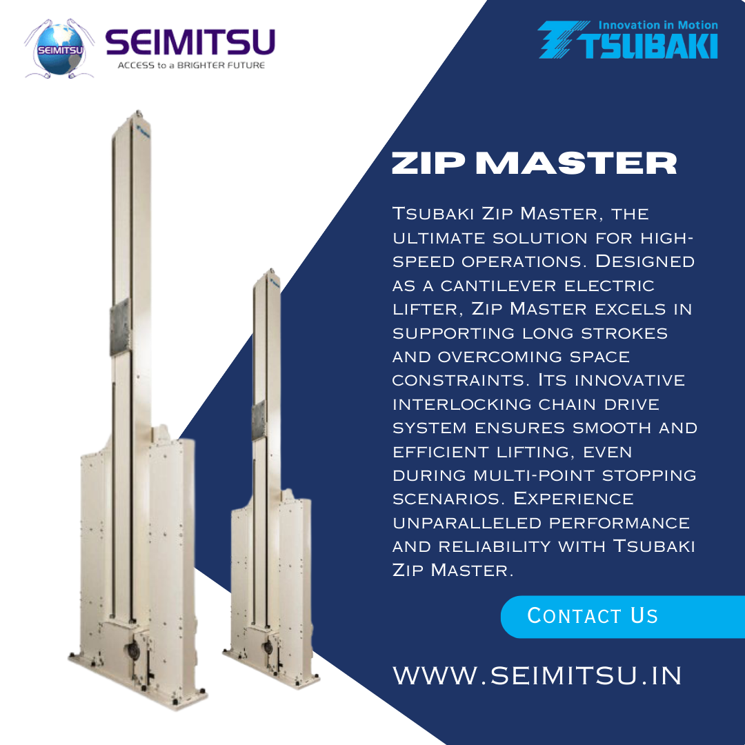 Efficient High-Speed Electric Lifting with Tsubaki Zip Master ...