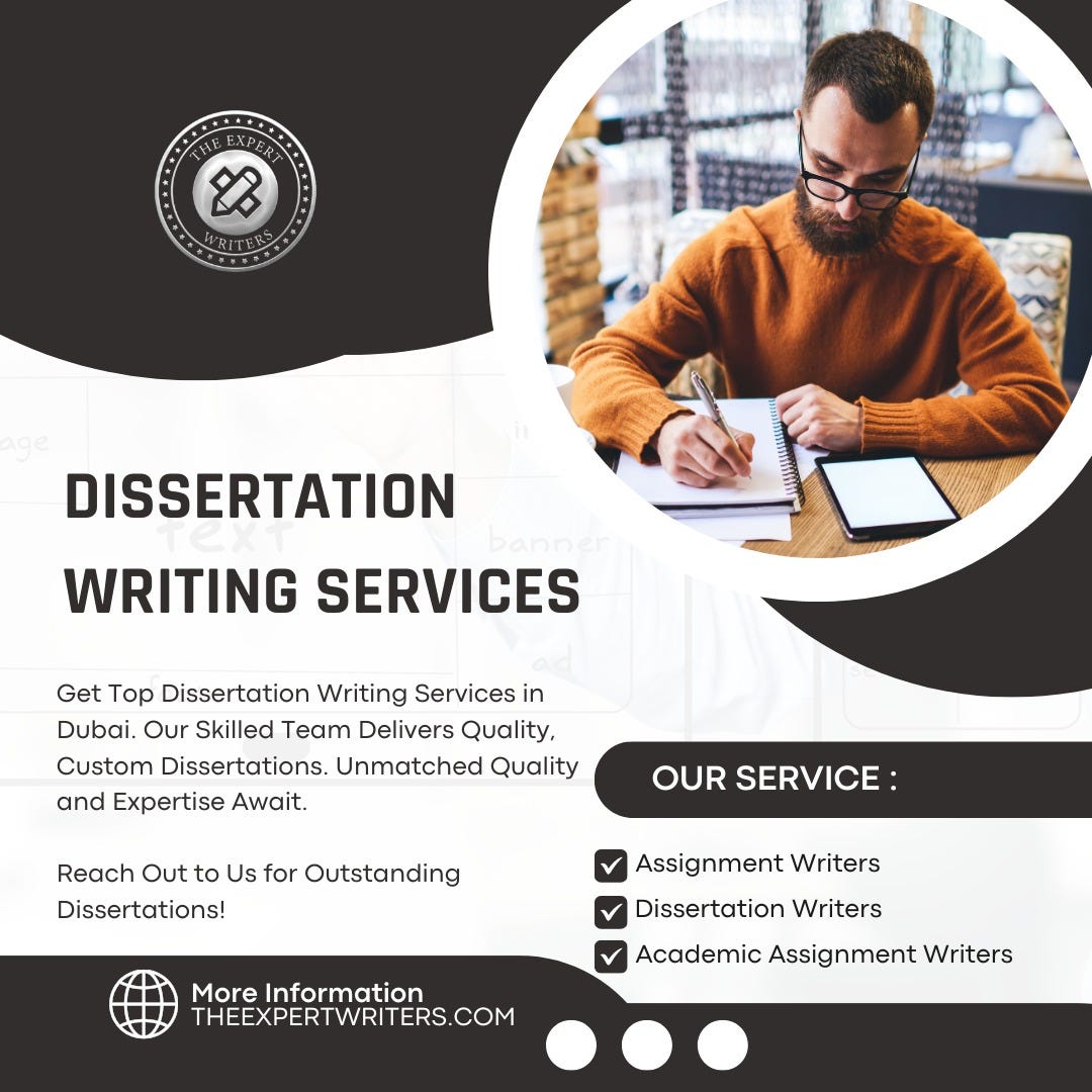 Dissertation Help in Dubai - The Expert Writers - Medium