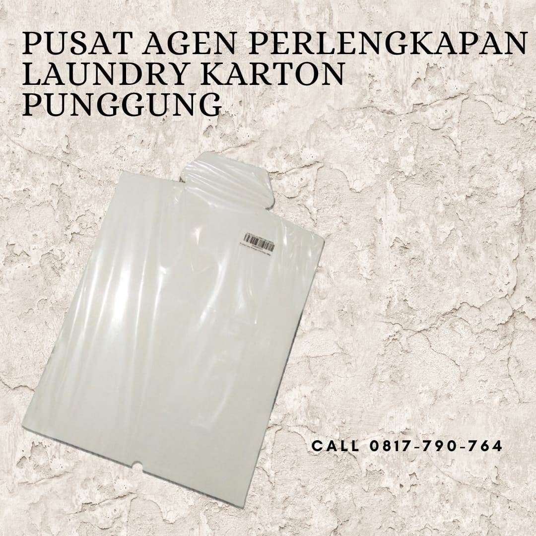 PERLENGKAPAN LAUNDRY JAKARTA Karton punggung Kenapa Harus Memilih ...
