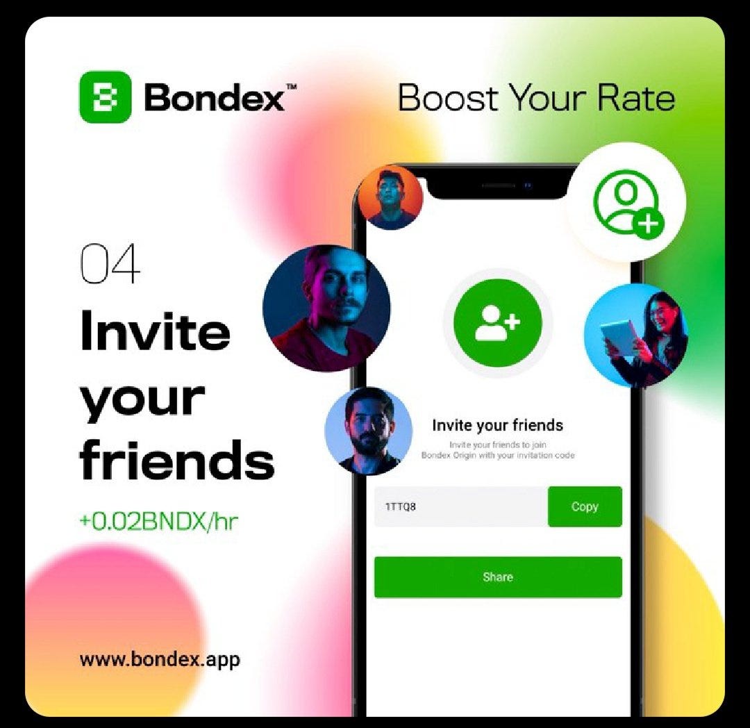 BONDEX Did you know ? Inviting friends to join bondex with your ...