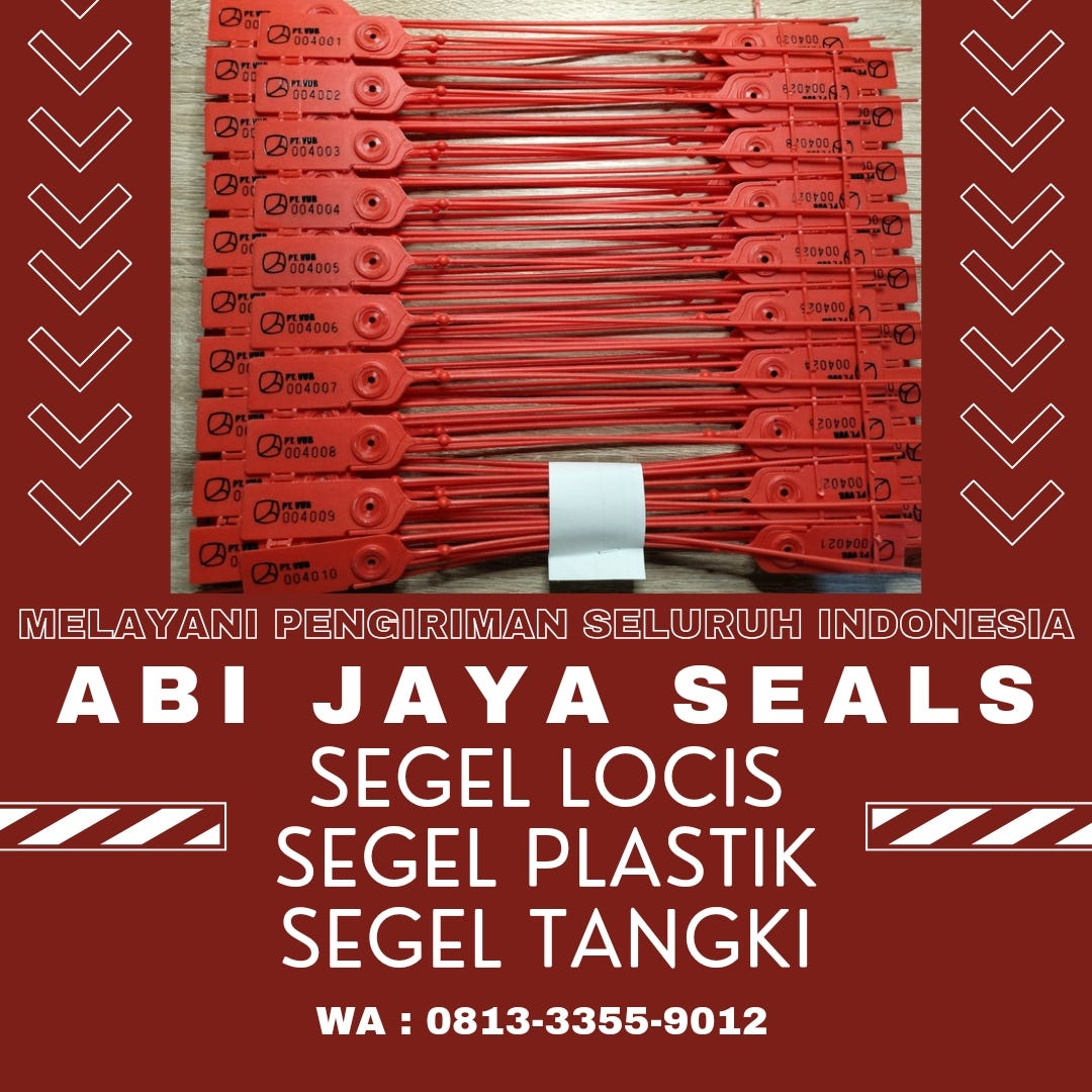 WA : 0813–3355–9012 Pabrik Jual Toko Segel Plastik Locis Tangki Sumba ...
