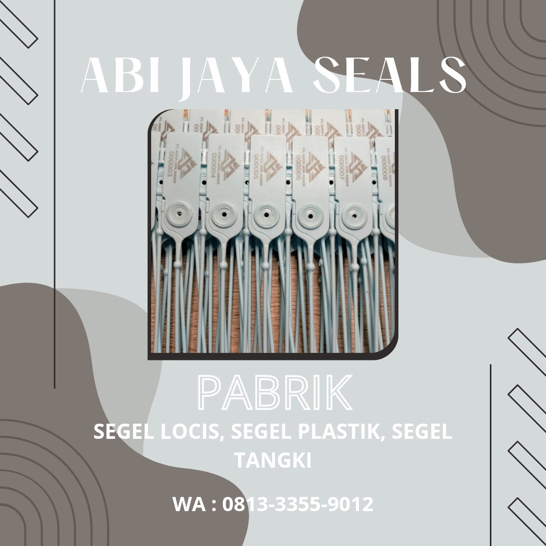 WA : 0813–3355–9012 Pabrik Jual Toko Segel Plastik Locis Tangki Batu ...