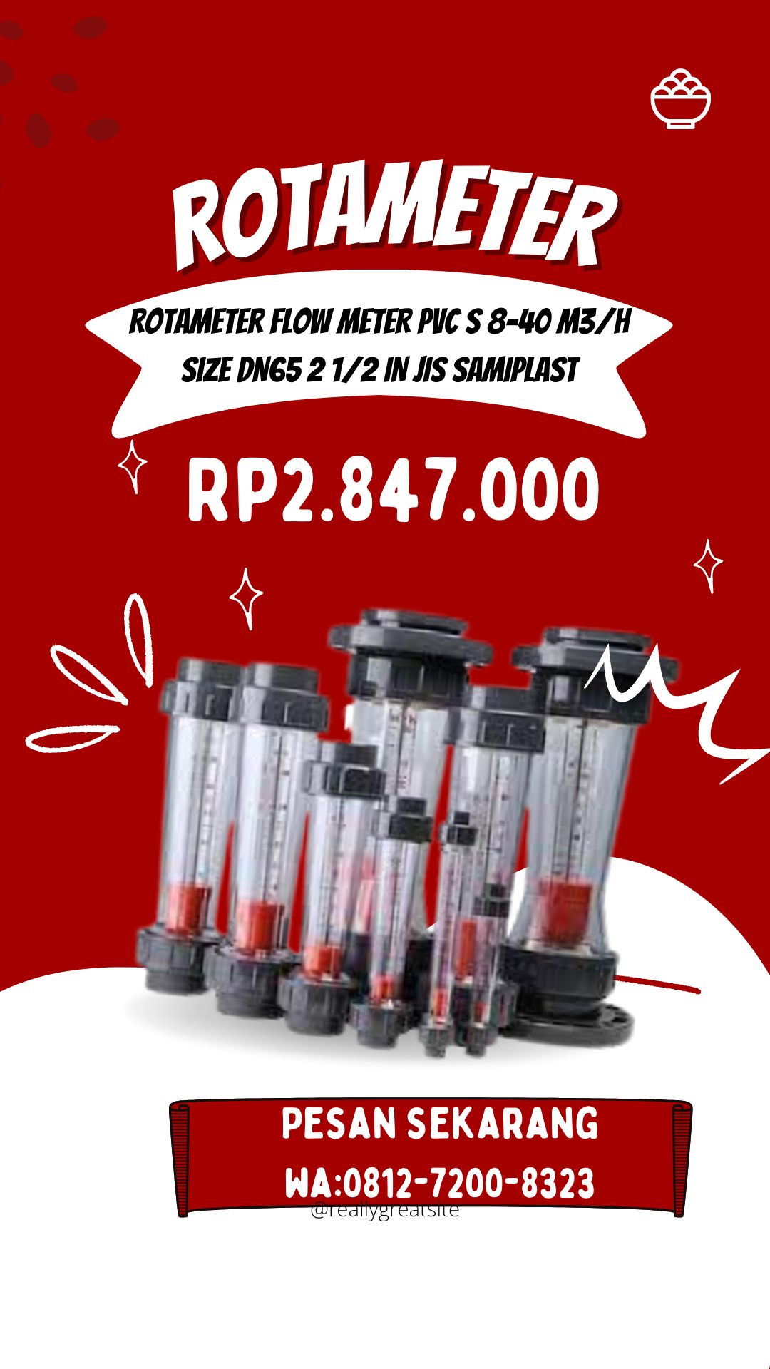 Flow meter atau Rotameter adalah alat yang dipakai untuk mengukur laju ...