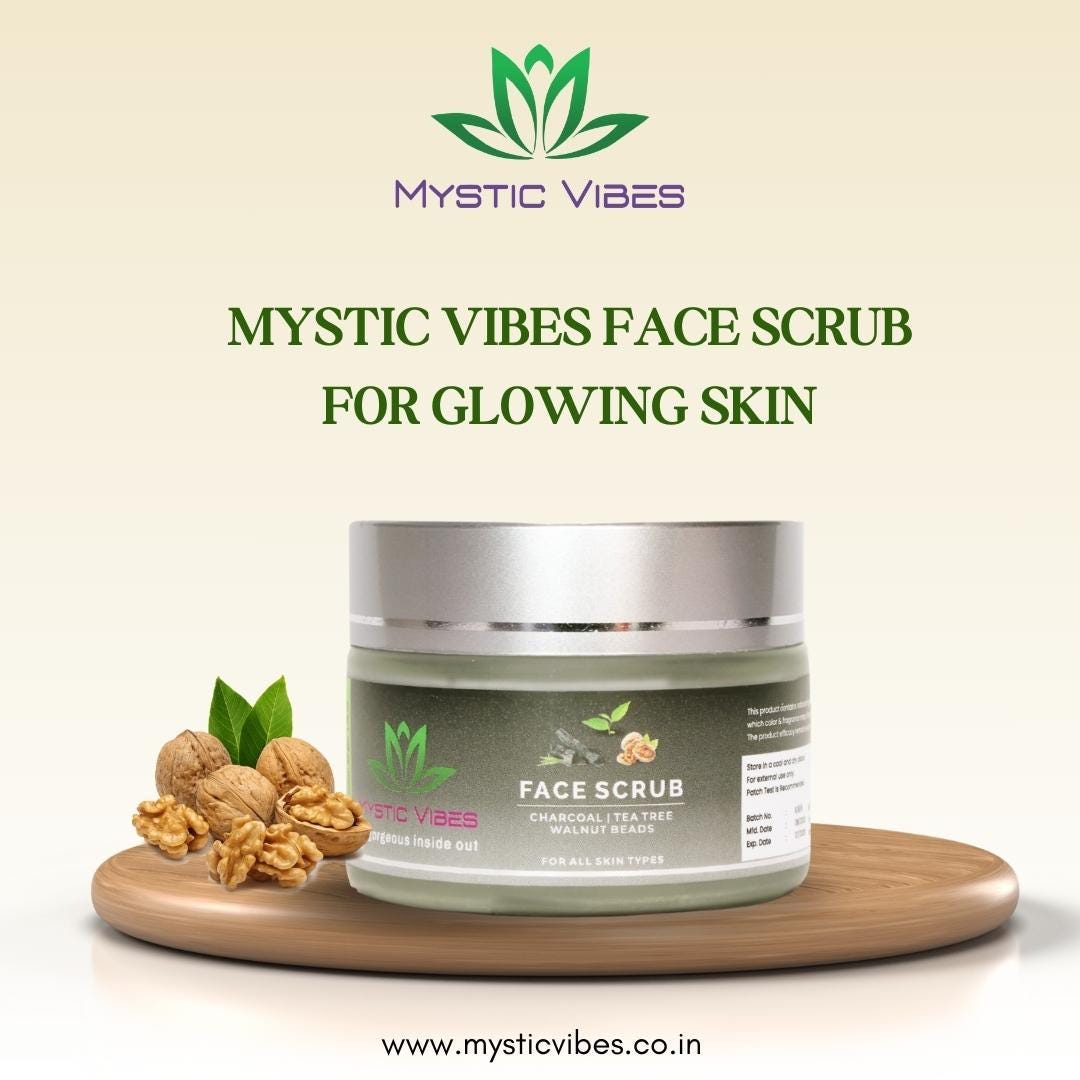 Mystic Vibes Face Scrub For Glowing Skin - Mystic Vibes - Personal Care ...