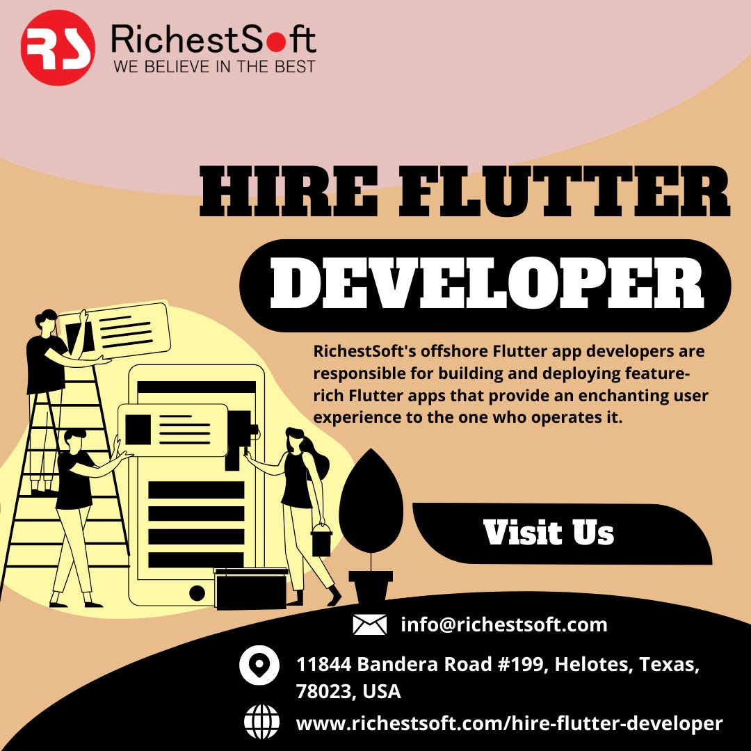 Leading Flutter Developers in India: Unleash Innovation - RichestSoft - Medium