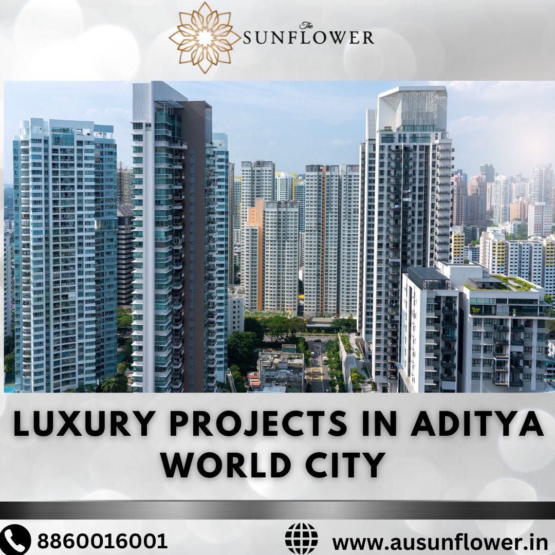 Luxury Projects in Aditya World City - Au The Sunflower - Medium