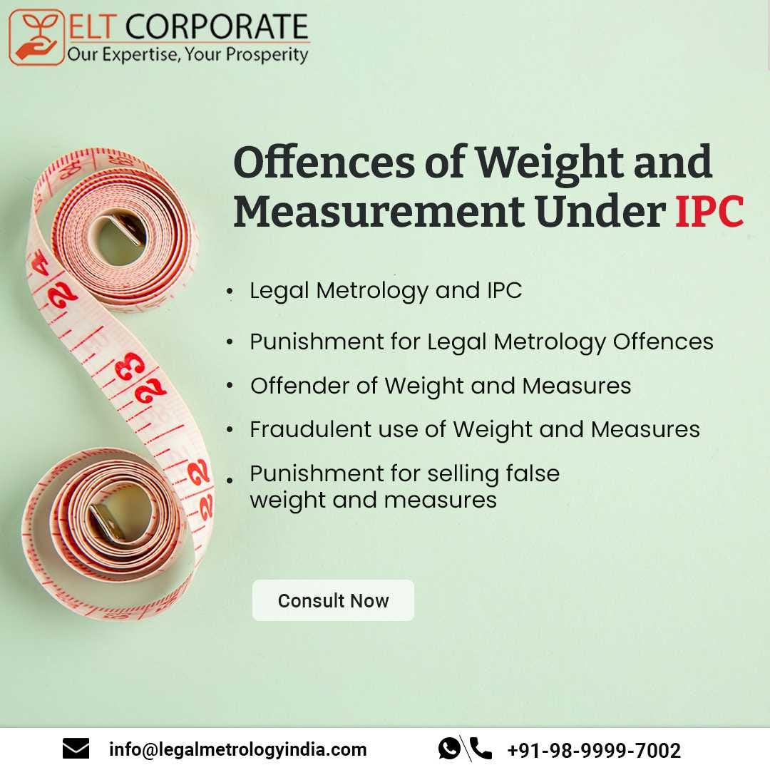 Offences of Weight and Measurement Under IPC - ELT Corporate Pvt. Ltd ...