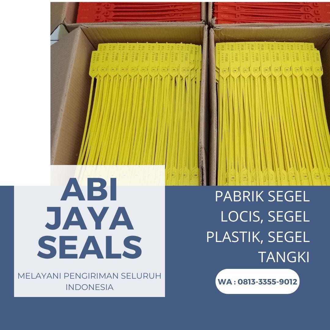 WA : 0813–3355–9012 Pabrik Jual Toko Segel Plastik Locis Tangki Toba ...