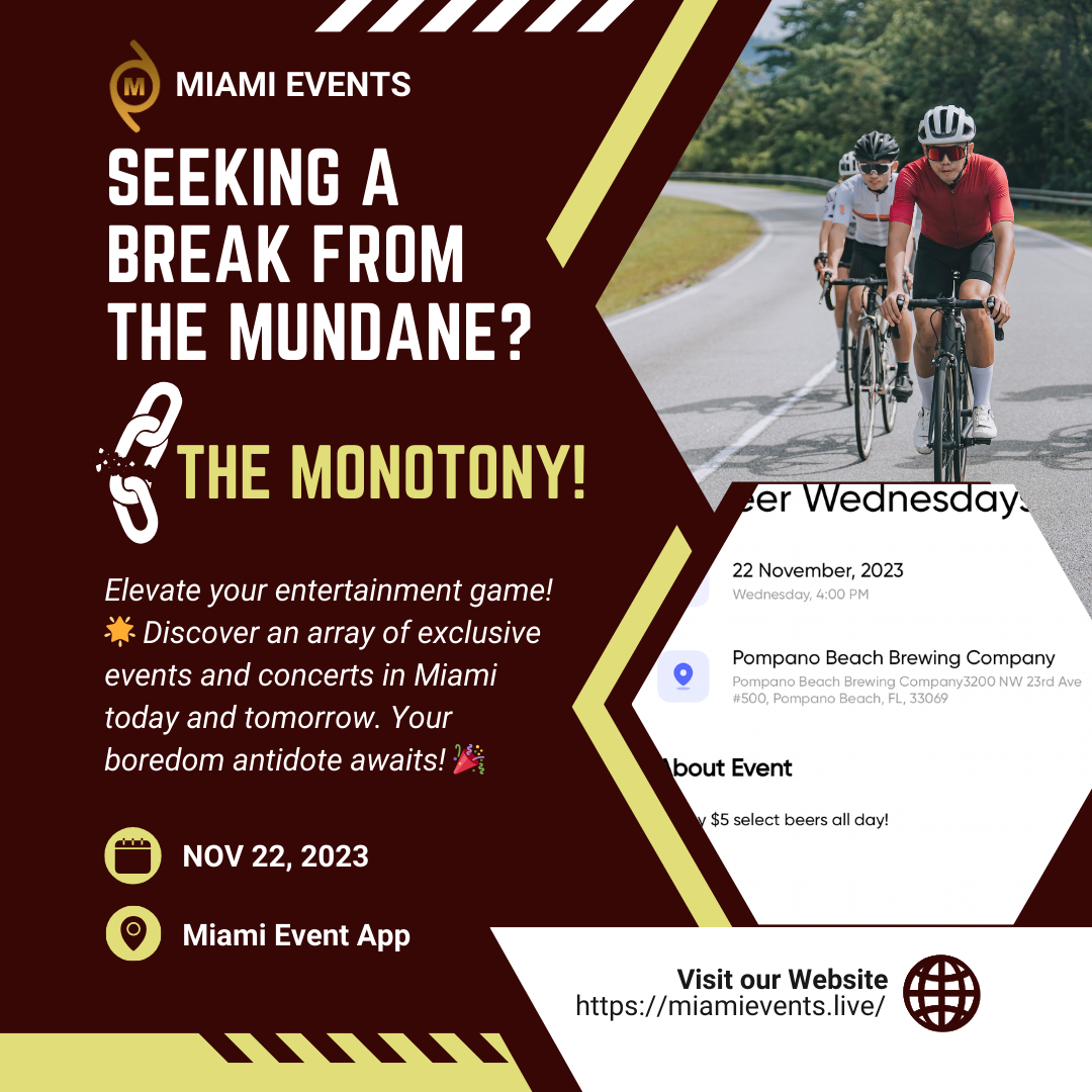 Free, Fun, and Fantastic: Miami Events App Redefining Event Discovery ...