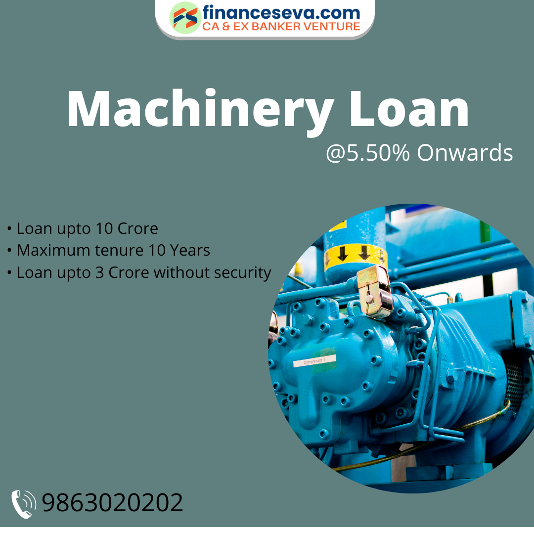 Machinery loan rate of interest. A machinery loan is a type of business ...