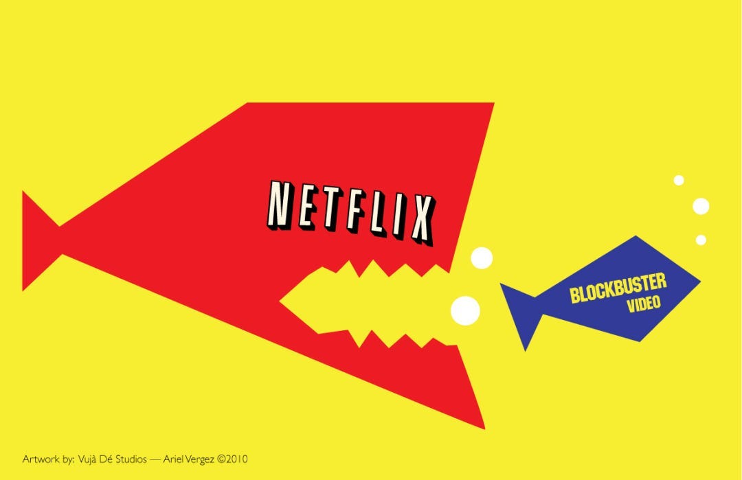 How Netflix Disrupted Blockbuster by Understanding Customer Jobs | by ...