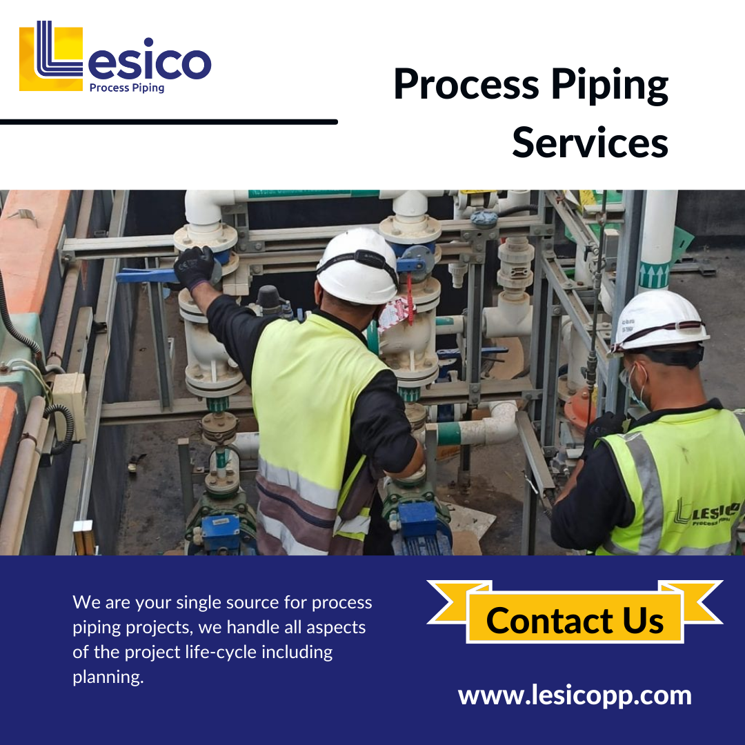 Process Piping Services | Lesico Process Piping - Lesicopp - Medium