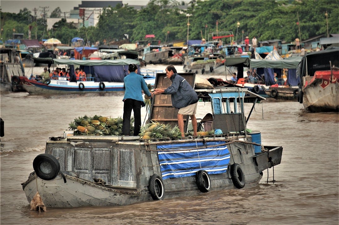 5 interesting things about floating market | by Saigon Riders | Medium