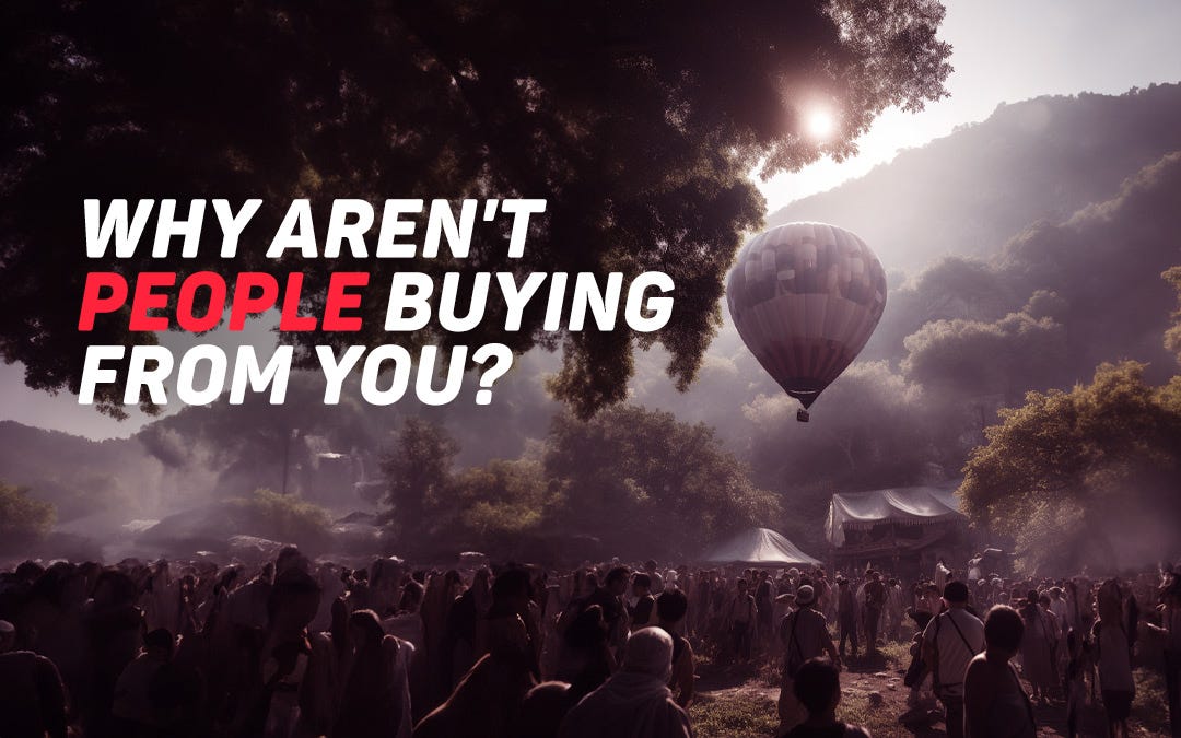 Why aren’t people buying from you? | by Constantine Omni-7 | Medium