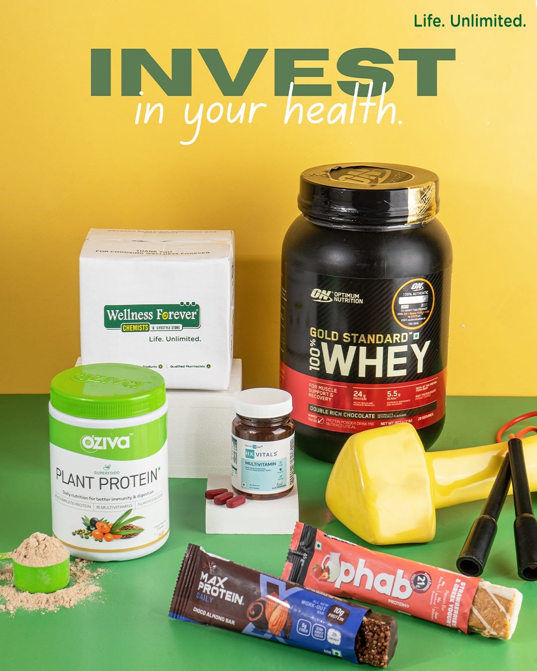 Order Vitamins and Supplements Online In India — Wellness Forever ...