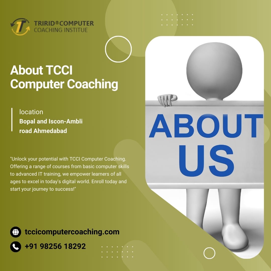 About TCCI Computer Coaching. Computers are very important in today’s… | by Jakobpabli | Oct ...