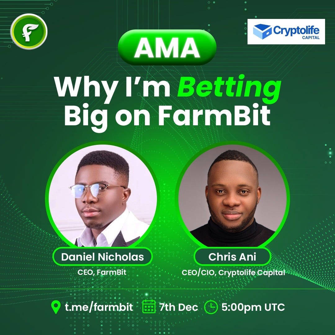 FarmBit AMA: Live chat with Daniel Nicholas and Chris Ani | by Fiveex ...