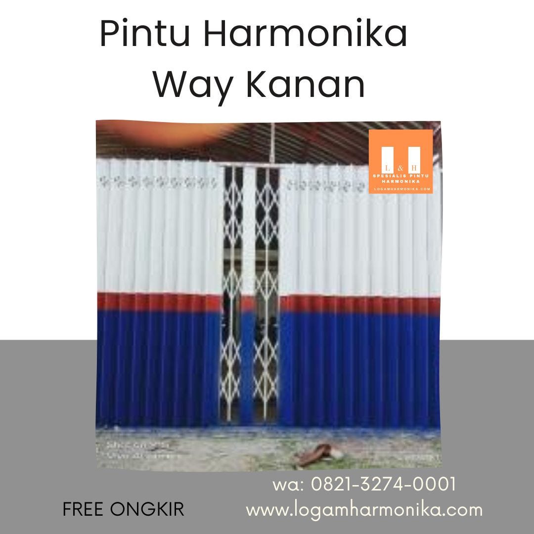 Produksi Pintu Harmonika Way Kanan 0821- 3274–0001 | by gita Prameswari ...