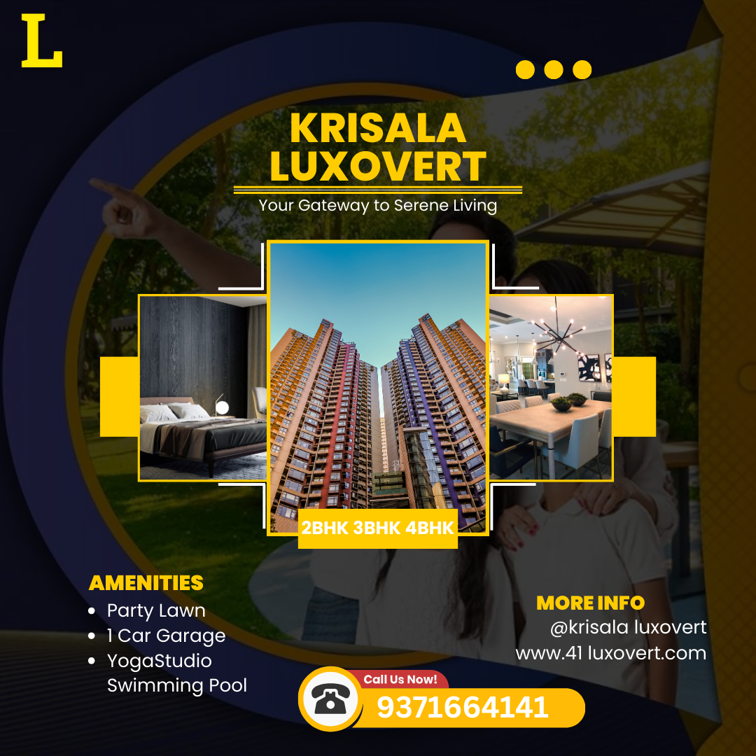 Exploring the Best Projects for 2, 3, and 4 BHK Flats in krisala ...