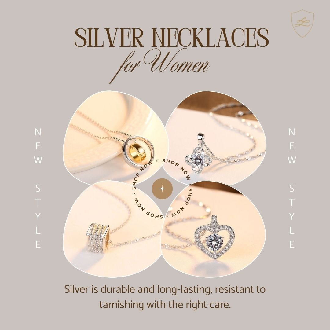 WHY SILVER NECKLACES ARE A MUST-HAVE IN EVERY WOMAN’S JEWELLERY ...