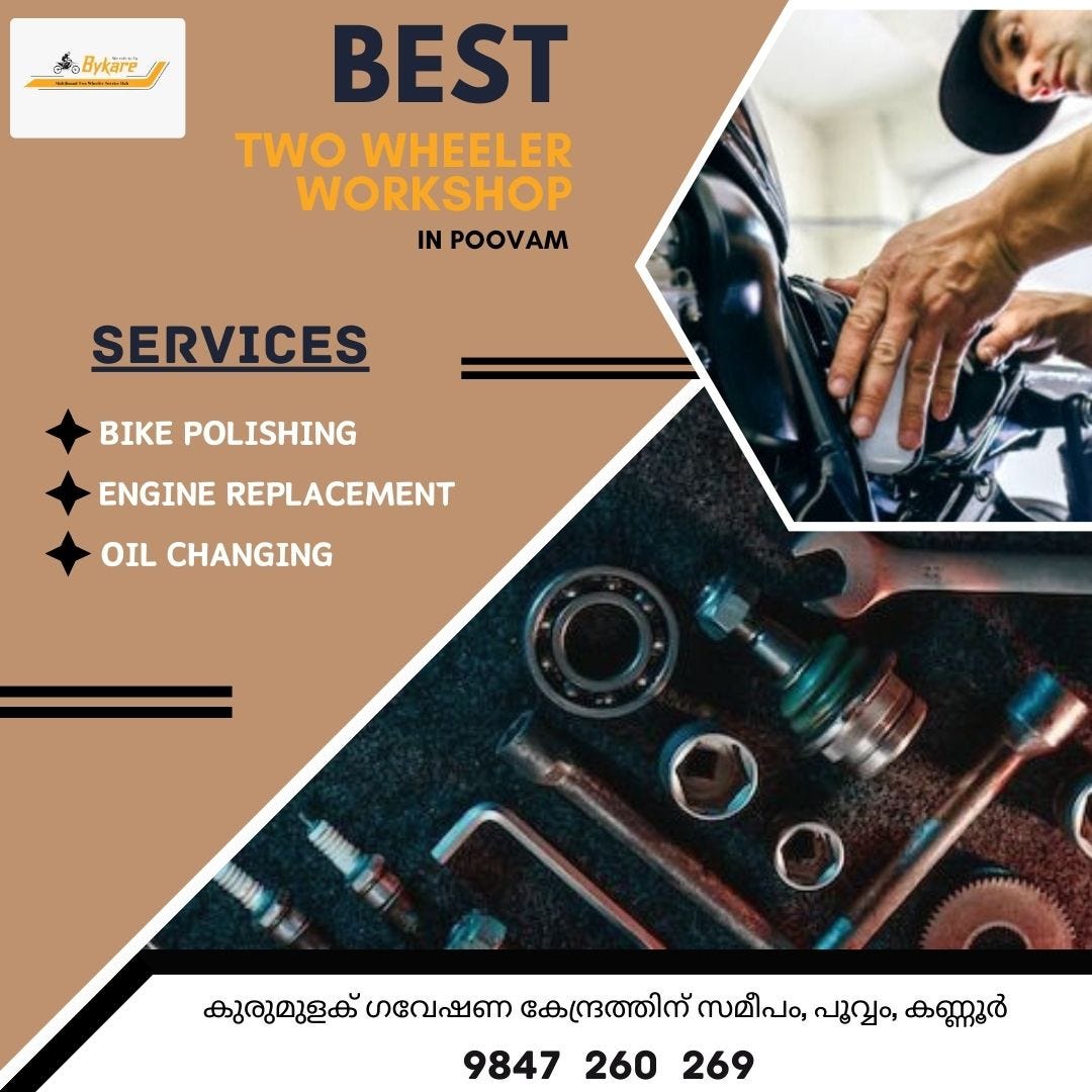 BEST TWO WHEELER WORKSHOP IN POOVAM | by Angoos | Mar, 2024 | Medium