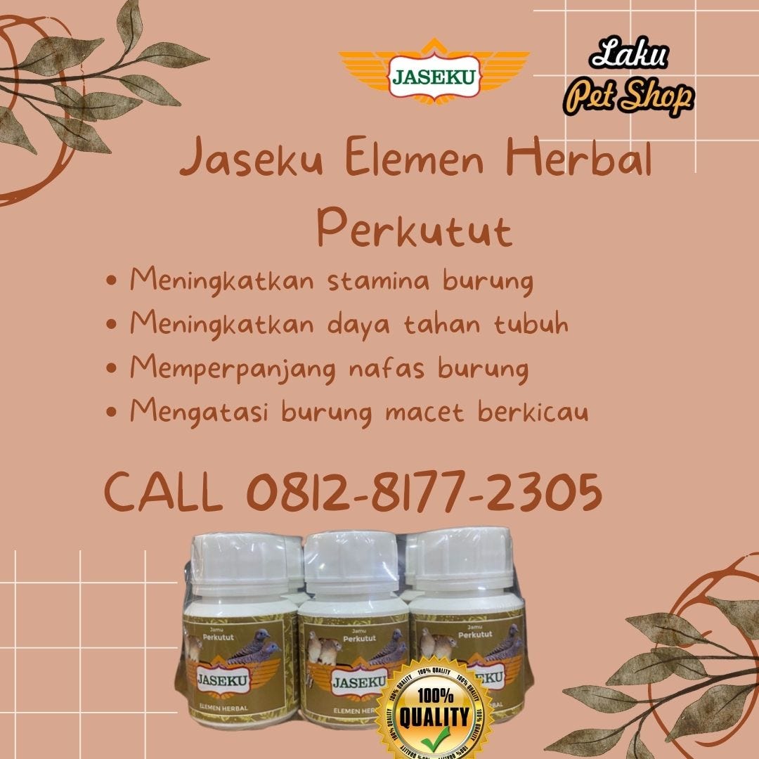 Nama Vitamin Burung Perkutut Jaseku Laku Petshop | by Vitkucing | Medium