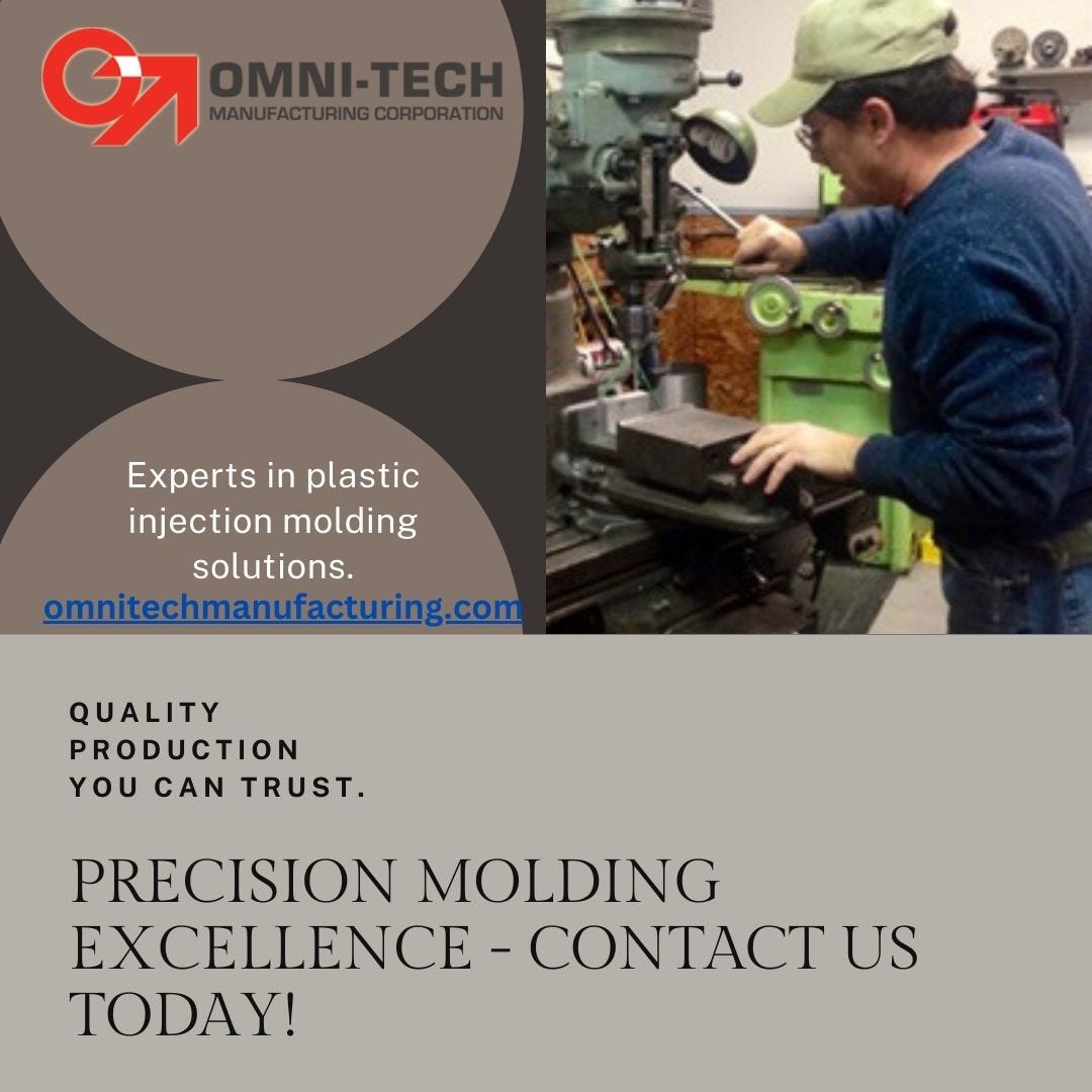 Plastic Injection Molding Factory - Omni Tech Manufacturing - Medium