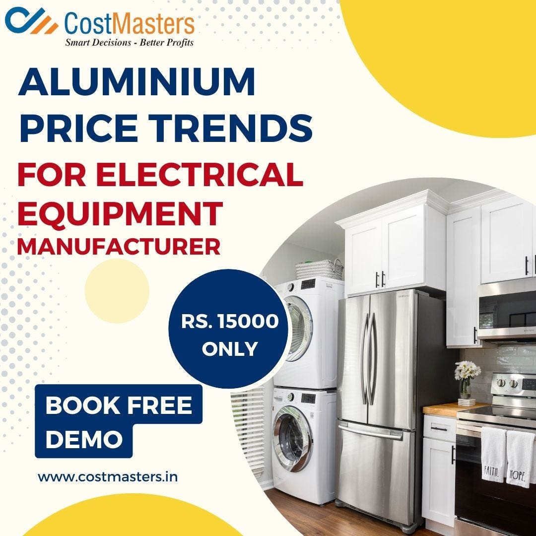 Aluminium Price Trend for Electrical Equipment Manufacturer by CostMasters - Cost masters - Medium