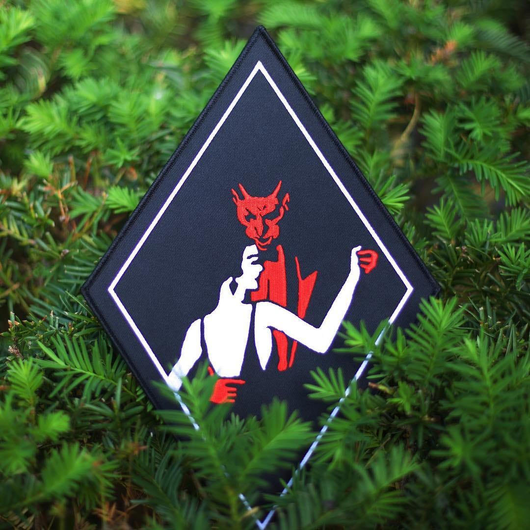 Mean Folk: Dance with the Devil (back patch) | by I Blog In Jordans | I ...