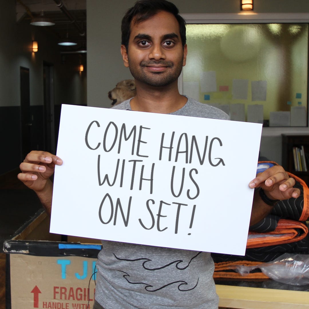9 Aziz Ansari gifs that capture our excitement for his campaign to ...