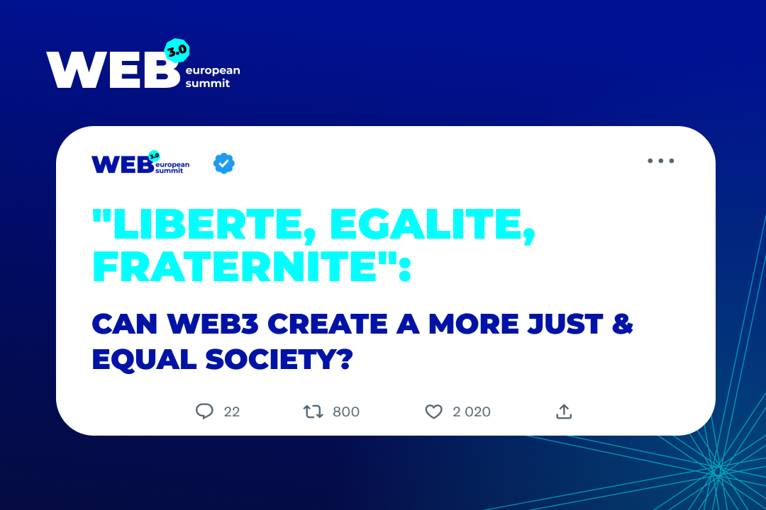 “Liberte, Egalite, Fraternite”: Can Web3 Create A More Just & Equal Society? | by Dmytro ...