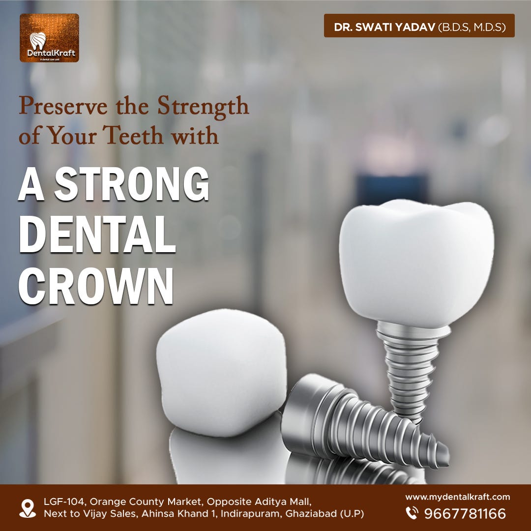 Best Dental Clinic for Tooth Cap Indirapuram - My Dental Kraft - Medium