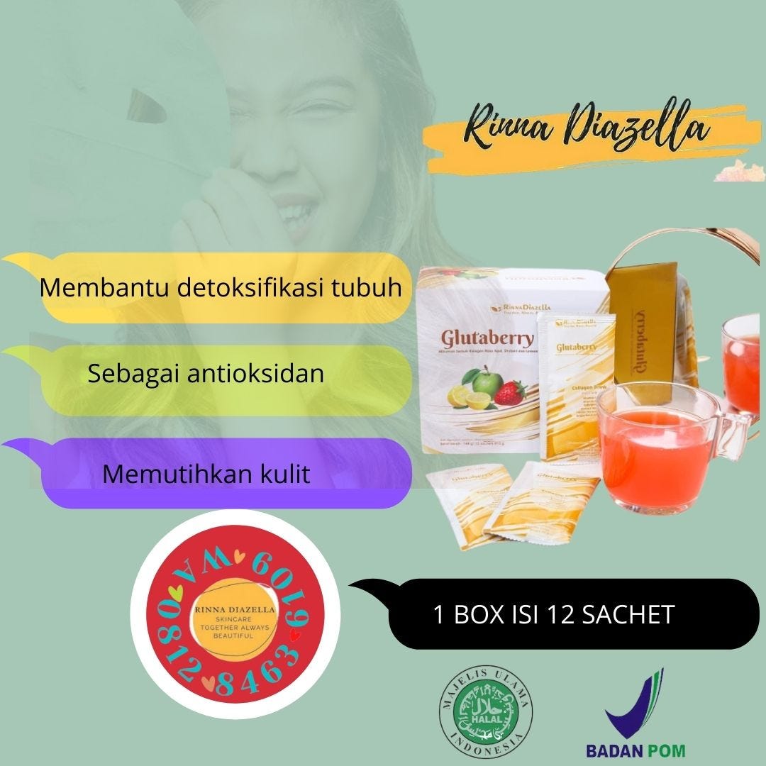 Berbagai Manfaat GLUTABERRY MINUMAN COLLAGEN untuk Perawatan Kulit Muka ...