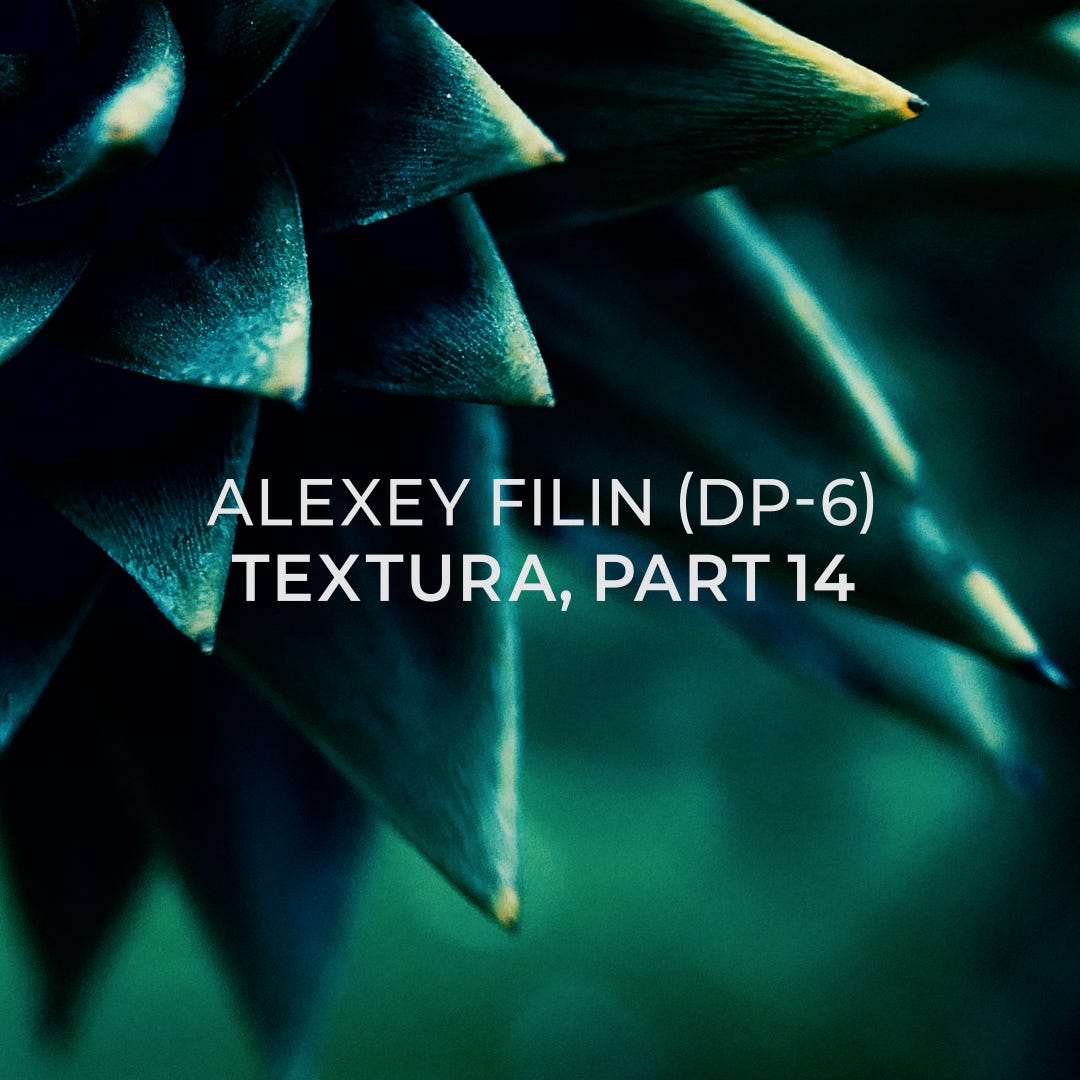 Alexey Filin (DP-6) — Textura, part 14 | by DP-6 Records | Oct, 2023 | Medium