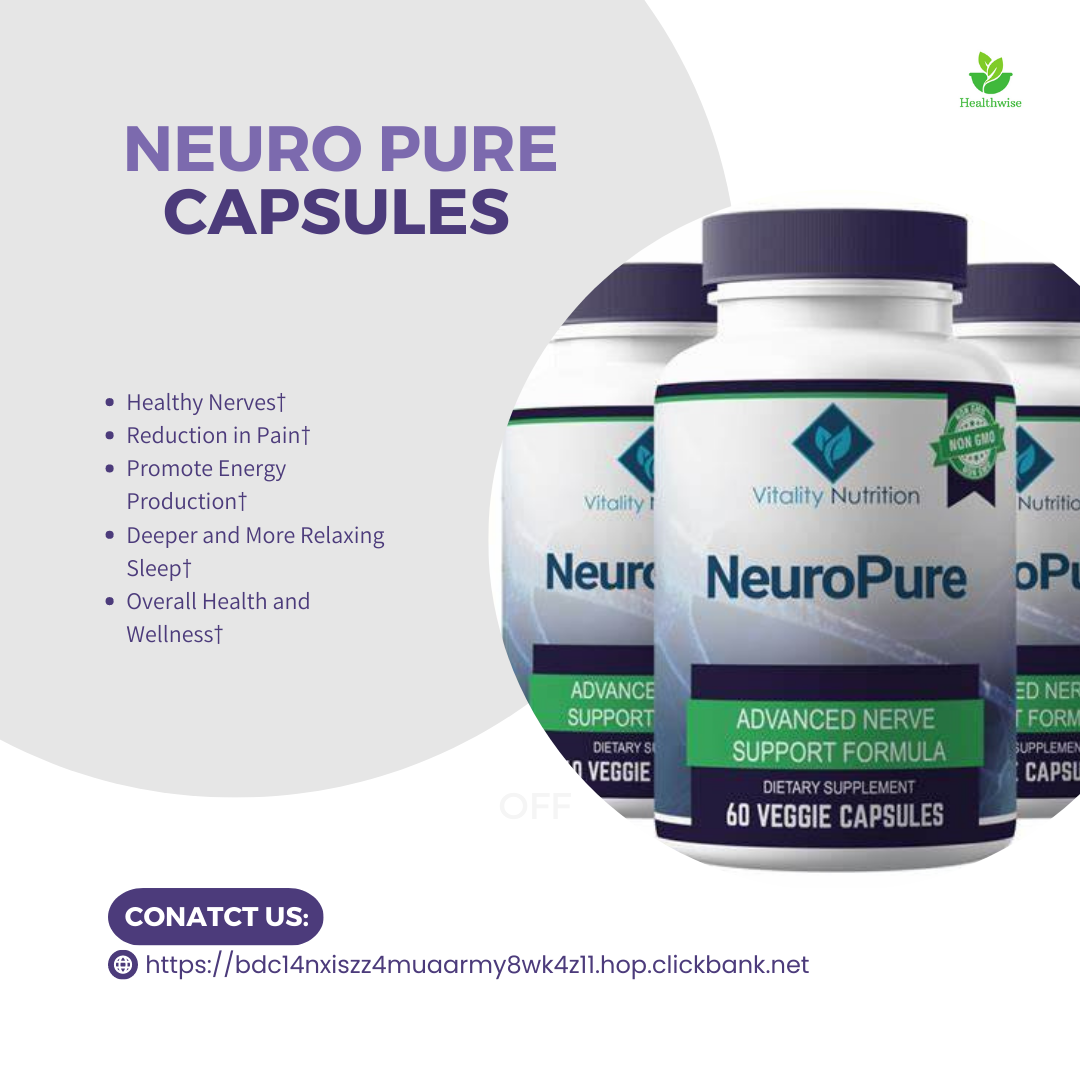 Best Neuro Pure Capsules - Healthwise - Medium