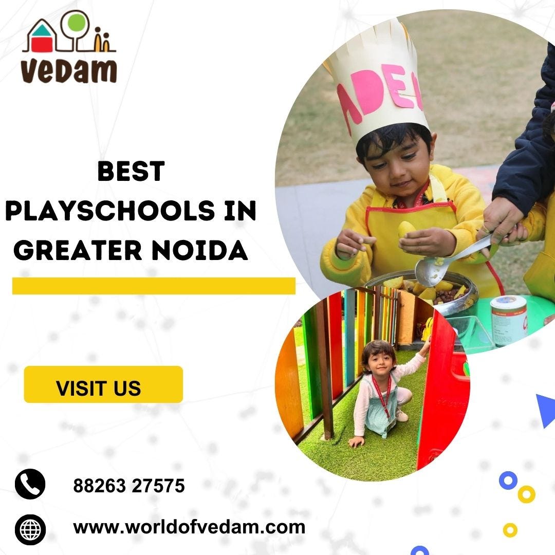 Best Playschools in Greater Noida - Vedam Preschool - Medium