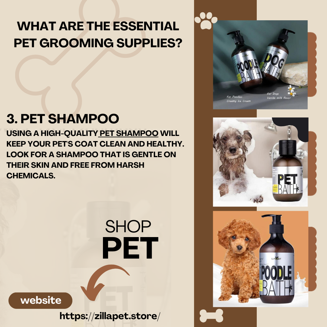 what are the essential pet grooming supplies? - Zilla pet - Medium