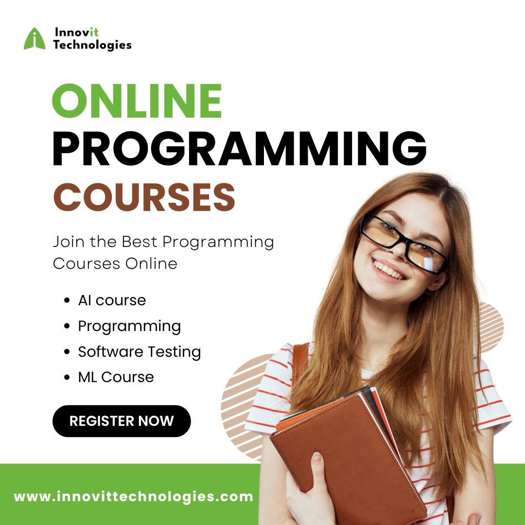 Join the Best Programming Courses Online - Innovit Technologies - Medium