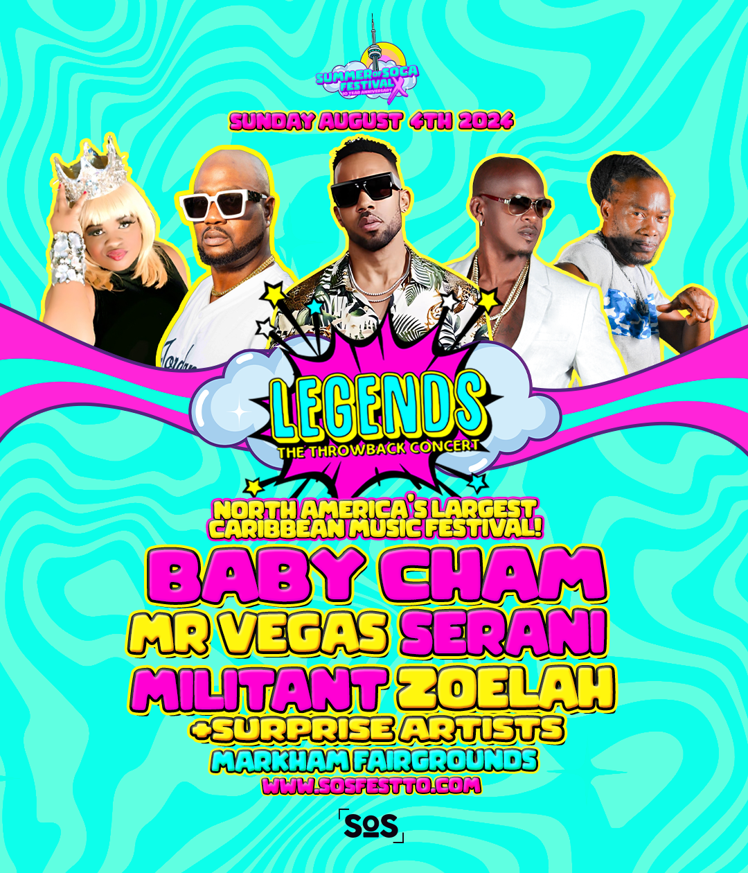 LEGENDS — THE THROWBACK CONCERT — SOS FEST X | CARNIVAL SUNDAY - Harry Ajax - Medium