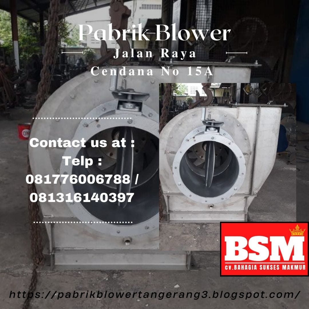 Blower Centrifugal Industrial Kalimantan Timur | 081776006788 / ...