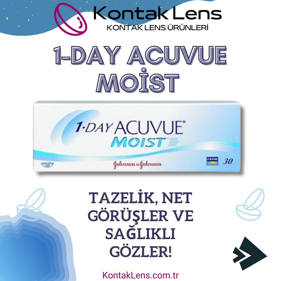 1-Day Acuvue Moist - Kontak Lens - Medium