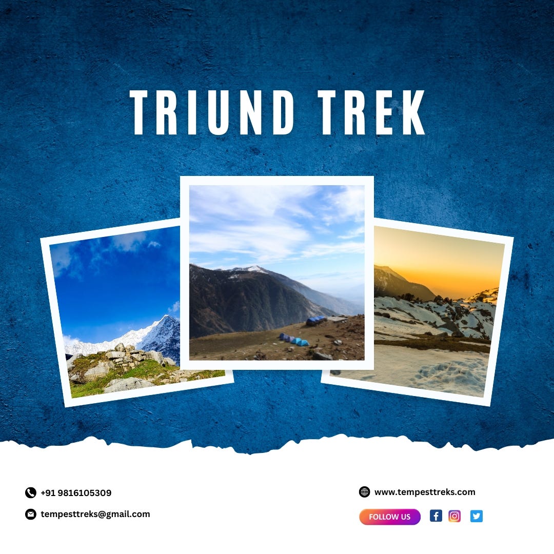 Triund Trek - Tempest Treks - Medium
