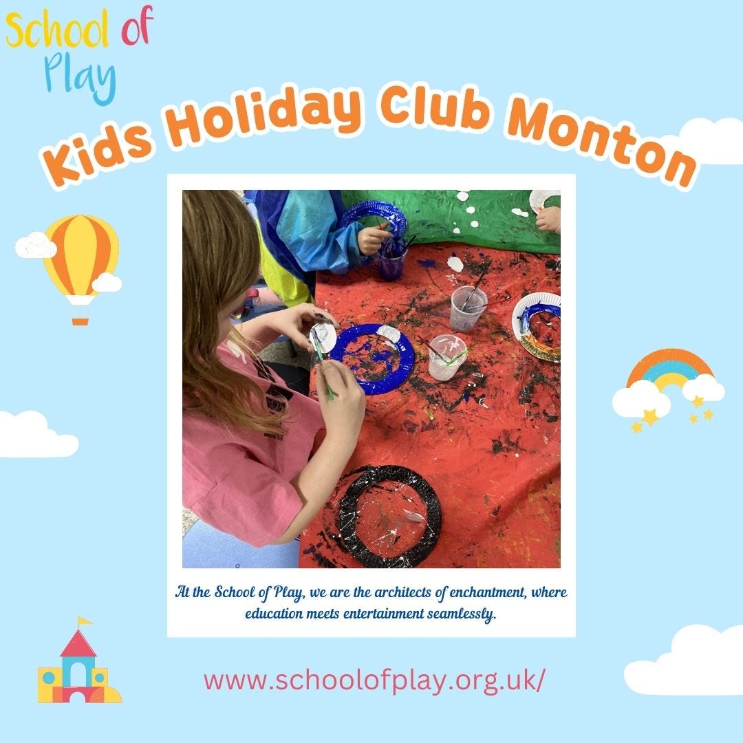 Memorable Moments: Join Kids Holiday Club in Monton - Schoolforplay ...