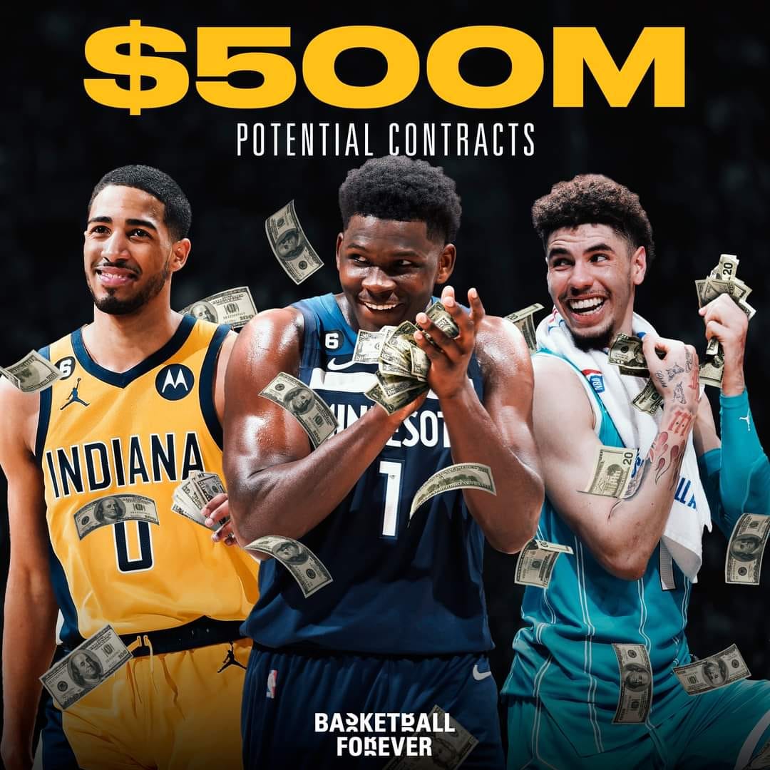 "NBA’s Young Stars Anthony Edwards, LaMelo Ball, and Tyrese Haliburton ...