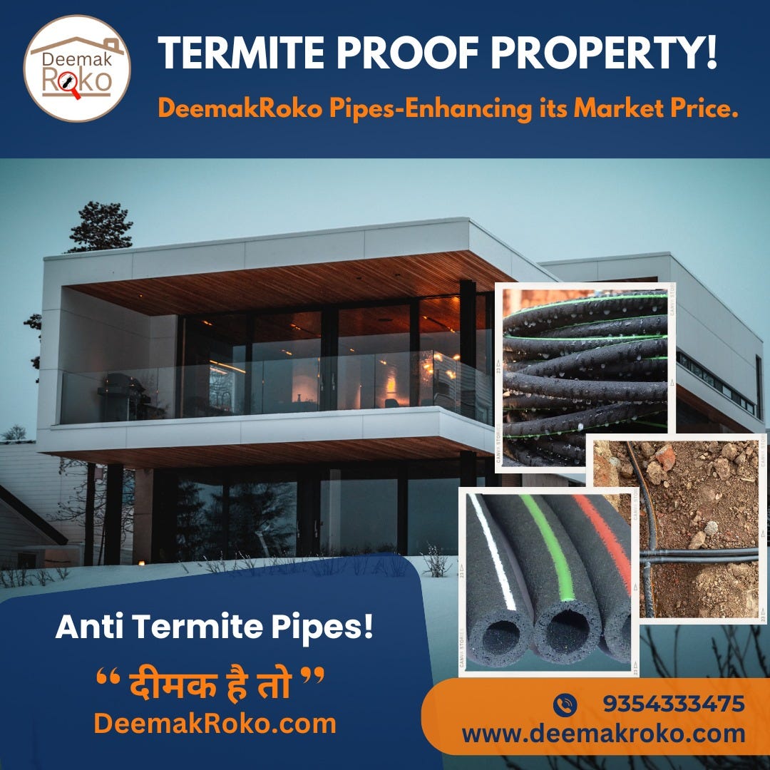 Invest in Protection: DeemakRoko Anti-Termite Pipes Elevate Market ...