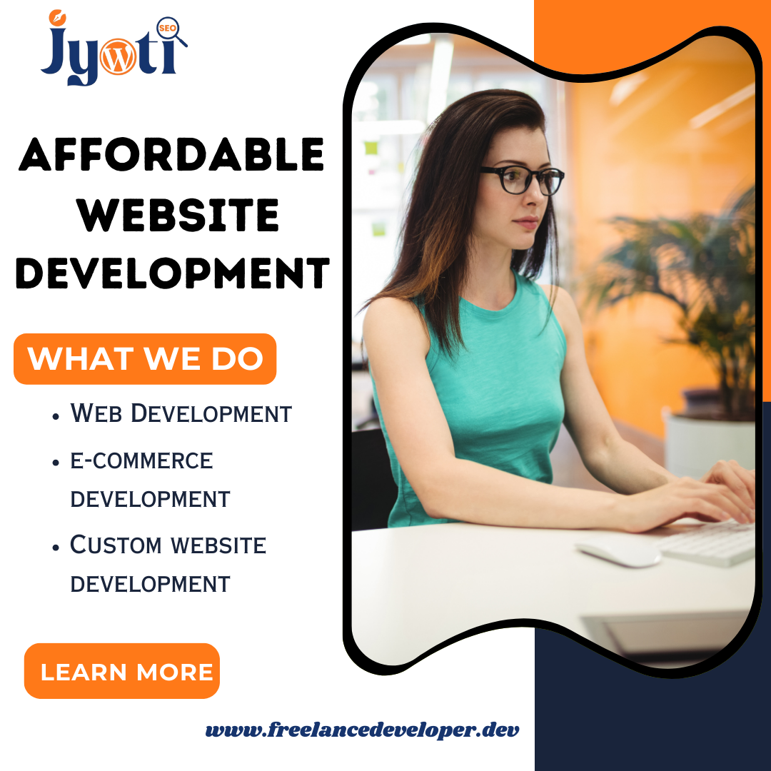Affordable Website Development - Jyoti Kumari - Medium