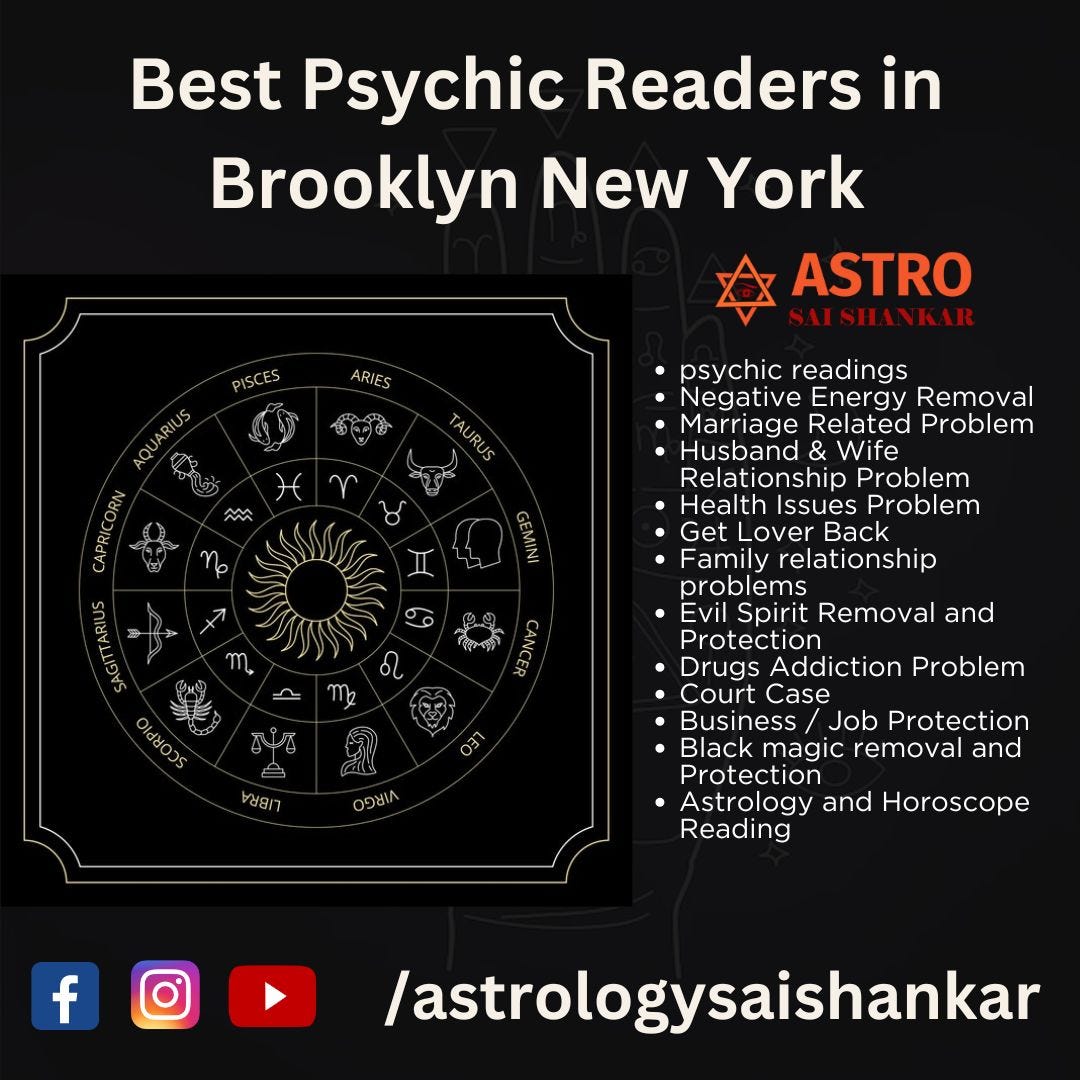 Best Psychic Readers in Brooklyn New York - Astrology Sai Shankar - Medium
